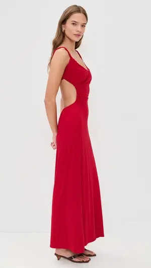 SEVEN WONDERS Myla Braided Cut Out Maxi Dress