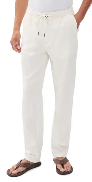 Rails Callum Tall Drawstring Pants - Ecru