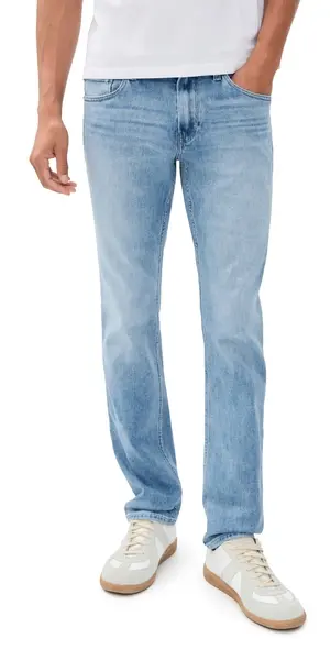Paige Federal Transcend Vintage Slim Straight Jeans - Emberton