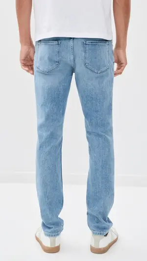Paige Federal Transcend Vintage Slim Straight Jeans - Emberton