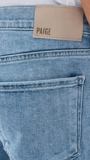 Paige Federal Transcend Vintage Slim Straight Jeans - Emberton