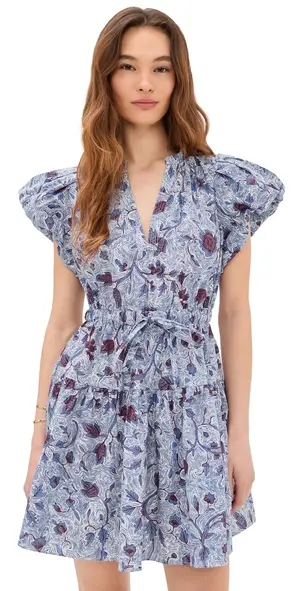 Ulla Johnson Izel Cotton Mini Dress - Gardenia