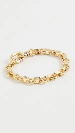 Clare V. Le Story Chain Bracelet