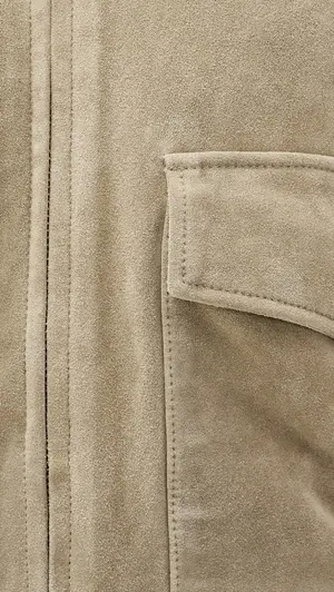 Citizens Of Humanity Vivienne Suede Jacket - Deep Olive