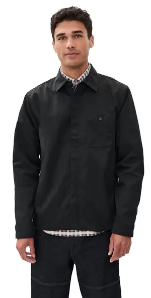 Rag & Bone Karl Nylon Zip Shirt Jacket
