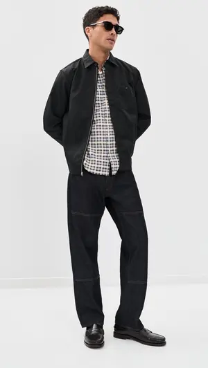 Rag & Bone Karl Nylon Zip Shirt Jacket