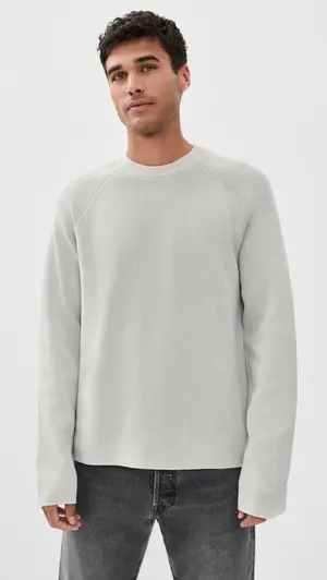 Theory Crew Neck Cotton Sweater