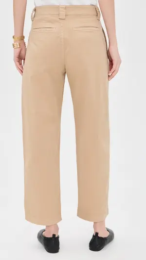 Madewell Barrel Leg Chino Trousers