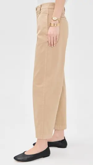 Madewell Barrel Leg Chino Trousers