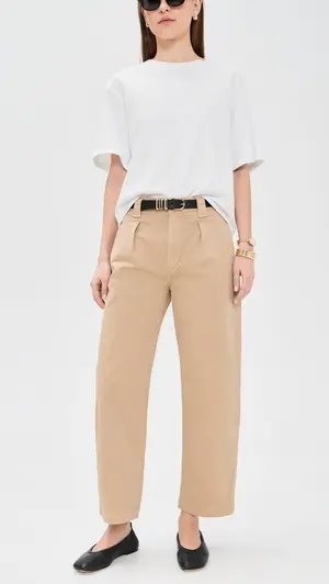 Madewell Barrel Leg Chino Trousers