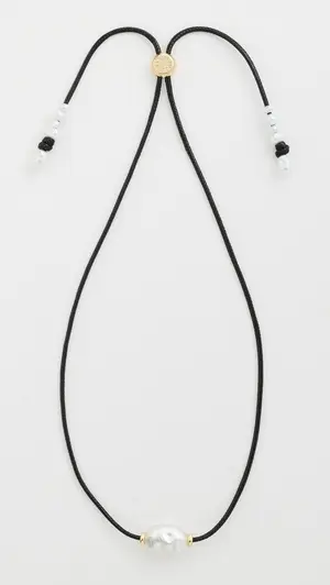 Baublebar Antonia Pearl Necklace - Black