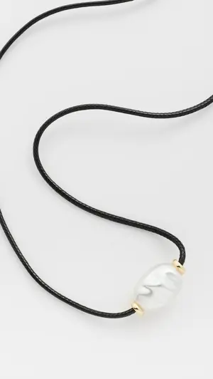 Baublebar Antonia Pearl Necklace - Black