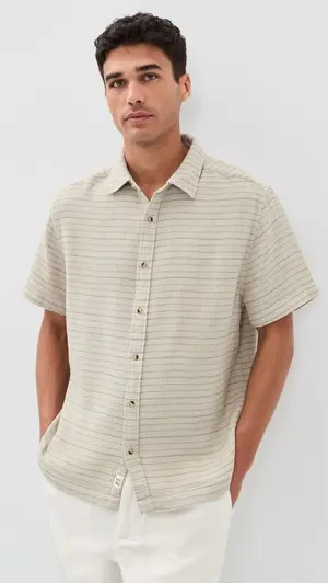 FAIR HARBOR Oasis Textured Shirt