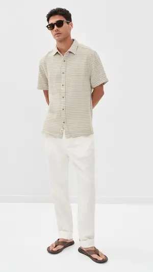 FAIR HARBOR Oasis Textured Shirt