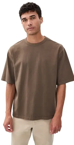 LEVI'S Heavyweight Loose Tee - Maitake Brown
