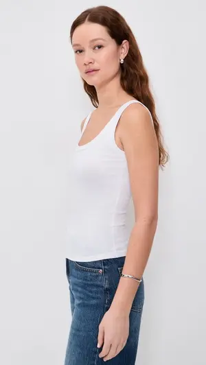 Splendid Josie Tank Top - White