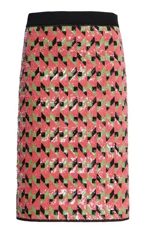 ZANKOV Printed Mini Skirt - Print
