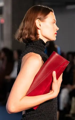 Proenza Schouler Hex Clutch - Red