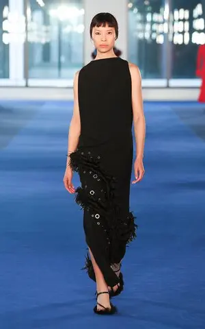 Proenza Schouler Grommet-embellished Maxi Dress