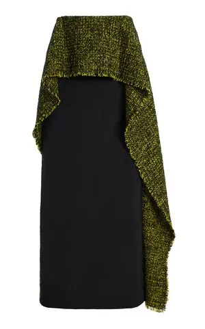ASHLYN Willa Asymmetric Maxi Skirt - Multi