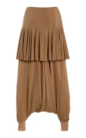 ASHLYN Lumiere Layered Pants - Tan