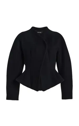 ASHLYN Prince Cashmere Jacket - Black