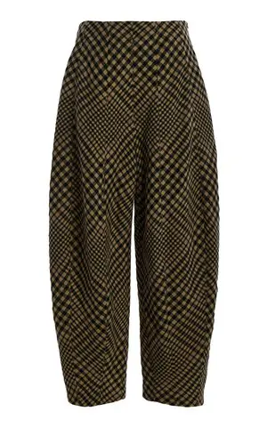 ASHLYN Pallin Linen-wool Pants - Multi