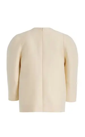ASHLYN Blythe Wool-silk Blouse