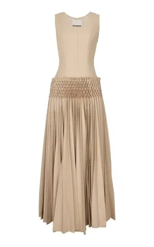 CHORUS Sandra Maxi Dress - Neutral