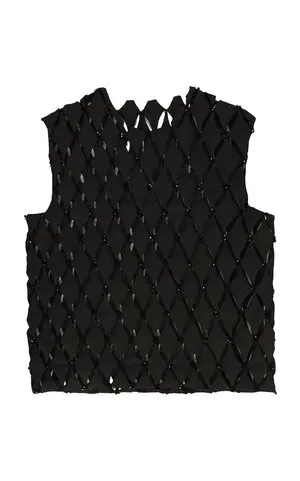 CHORUS Pascal Cutwork Top - Black