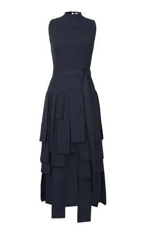 CHORUS Sinead Midi Dress - Black