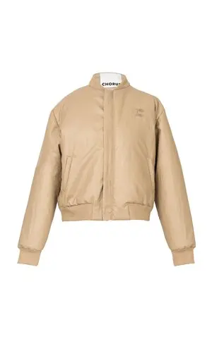CHORUS Cameron Bomber Jacket - Neutral