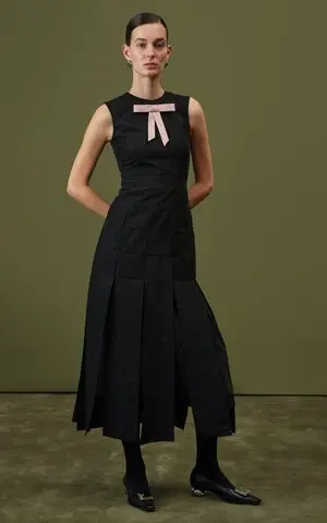 CHORUS Senna Bow Midi Dress