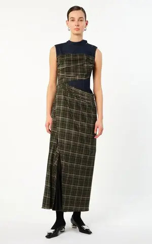 CHORUS Tegan Wrapped Midi Dress