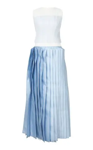 CHORUS North Pleated Maxi Dress