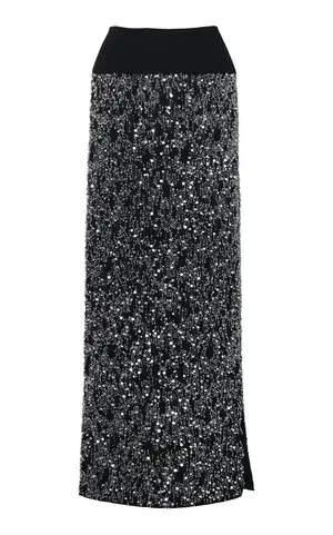 CHORUS Vittoria Embellished Maxi Skirt