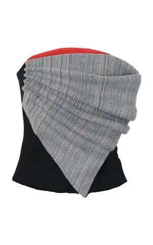 CHORUS Vittoria Pleated Top