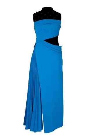 CHORUS Tegan Midi Dress - Blue