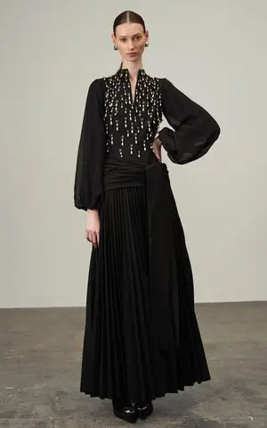 CHORUS Sloan Embellished Maxi Dress