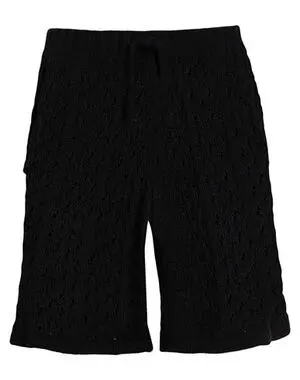 LANEUS Shorts & Bermuda Shorts Size Cotton - Black