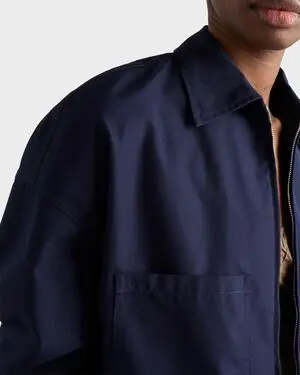 Prada Poplin Blouson Jacket