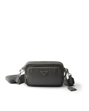 Prada Re-nylon Mini Shoulder Bag - Grey