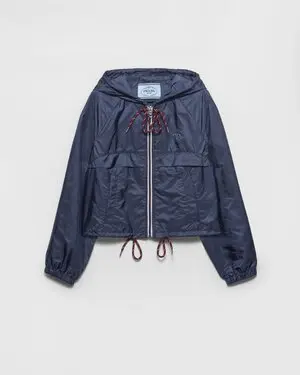 Prada Lightweight Re-Nylon Jacket Blue