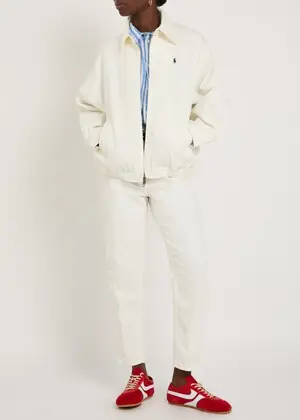 Polo Ralph Lauren Curved Tapered-leg Jeans - White