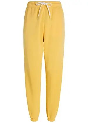 Polo Ralph Lauren Logo-embroidered Cotton Sweatpants - Yellow