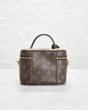 FWRD RENEW Louis Vuitton Monogram Reverse Vanity Pm Bag