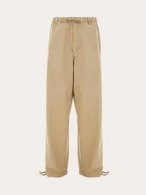 FERRAGAMO Baggy Trouser - Beige