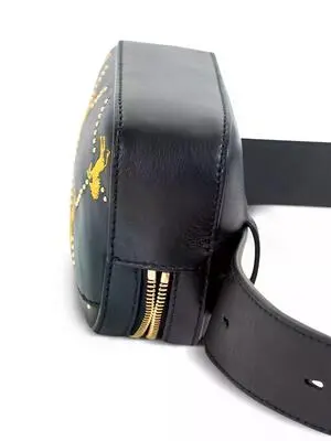 Chloé Horses-embroidered Leather Belt Bag