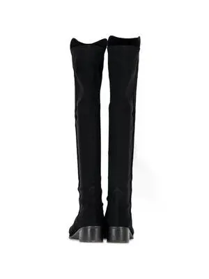 STUART WEITZMAN 5050 Suede Boots - Black
