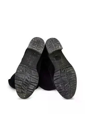STUART WEITZMAN 5050 Suede Boots - Black